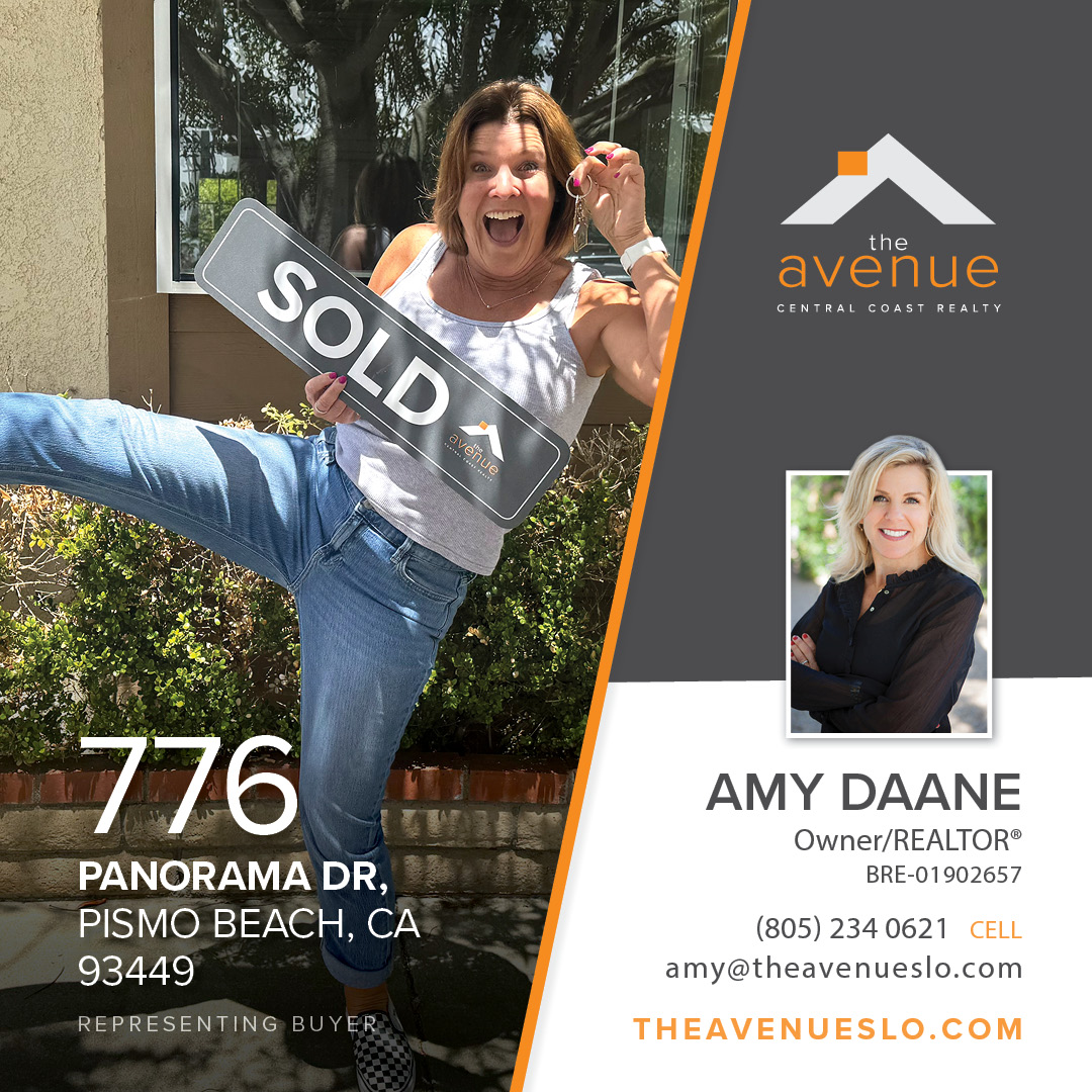 Congrats Amy Daane on the Sale of 776 Panorama Dr, Pismo Beach - The ...
